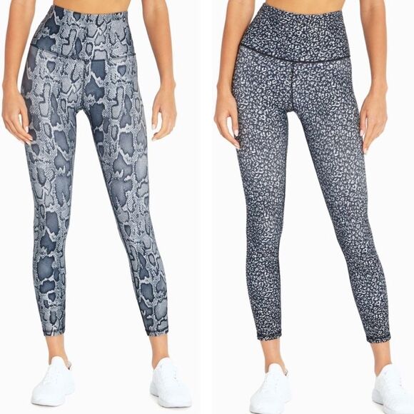 Marika | Pants & Jumpsuits | Marikaastrid Reversible Leggings Tights Pants Boaleopard ...